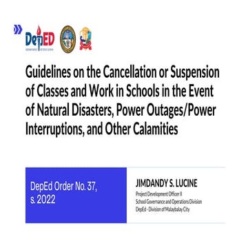 DO 37 S 2022 Guidelines on the Cancellation of Classes.pptx