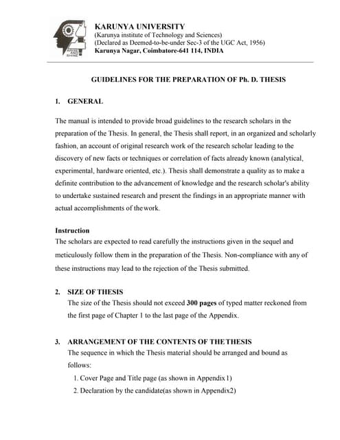 Anna university project guidelines (1) | DOC | Business | Business and ...