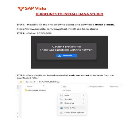 Step-by-Step Guide to Install SAP HANA Studio | Complete Installation Tutorial for Beginners ...