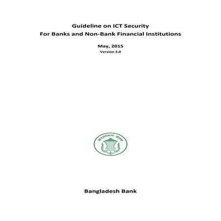 Bangladesh Bank Security Guideline | PDF