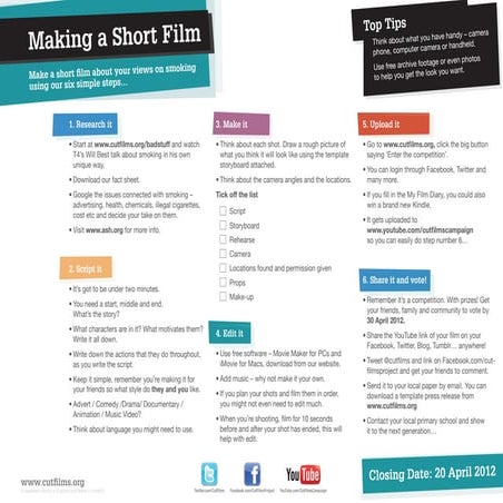 Guide making a_short_film[1] | PPT