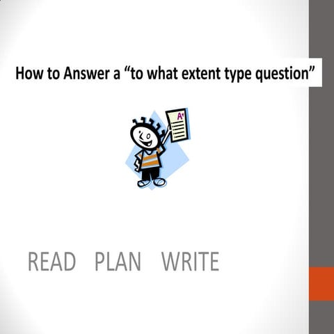 Guide to answering to what extent question And Examples.pdf