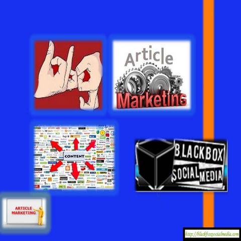 Article Marketing Presentation | PPT