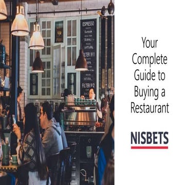 Guide to buying a restaurant nisbets | PPT