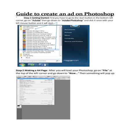 Unit 5 Task 4 Create an Ad | DOCX