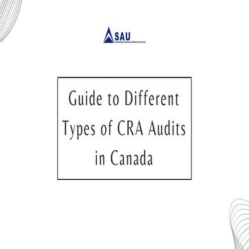 Guide to Different Types of CRA Audits in Canada | PPTX
