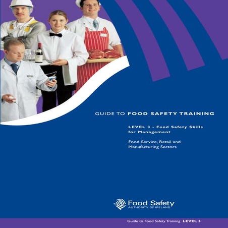 Guide to food_safety_training_l3 | PDF