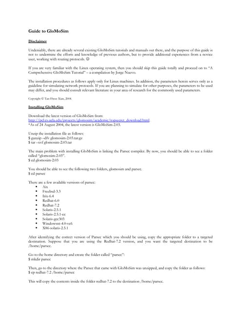 Sumo, Simulation of Urban Mobility, (DLR, Open Source) tutorial | PPT