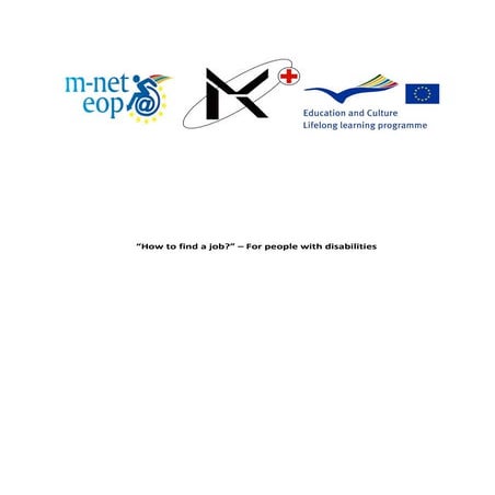 Guide to employment for people with disabilities | PDF