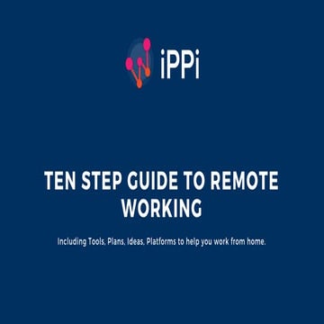 Guide to remote work | PPTX