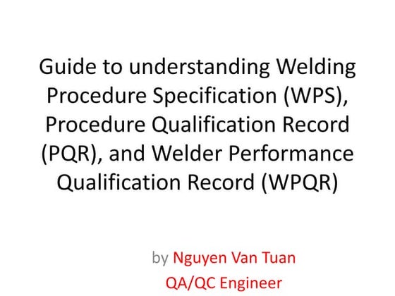 ASME Section IX - 6G Pipe Cert | PDF