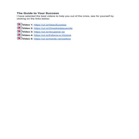 Guide To Your Success Pdf