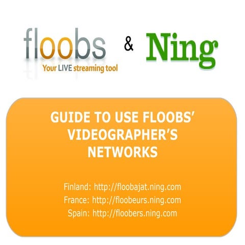 Floobs presentations