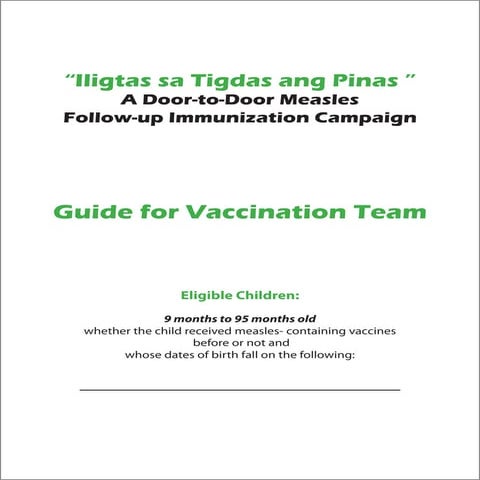 Guide vaccination team | PDF
