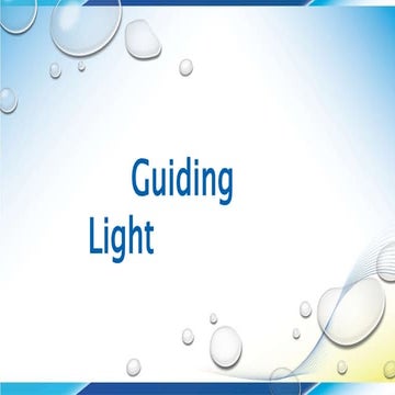 Guiding Light of IMPACT that can understand the whole thing of a group ...