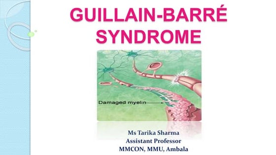 Guillain-Barré Syndrome Physiotherapy Assessment and Management | PDF | Brain and Nervous System ...