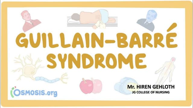 Guillain-Barré Syndrome Physiotherapy Assessment and Management | PDF