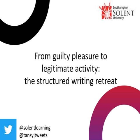 Guilty pleasure vs legitimate activity | PPT