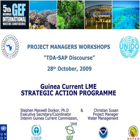 Guinea Current LME Strategic Action Programme (IWC5 Presentation) | PPT