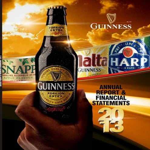 Guinness nigeria plc annual report 2013 | PDF