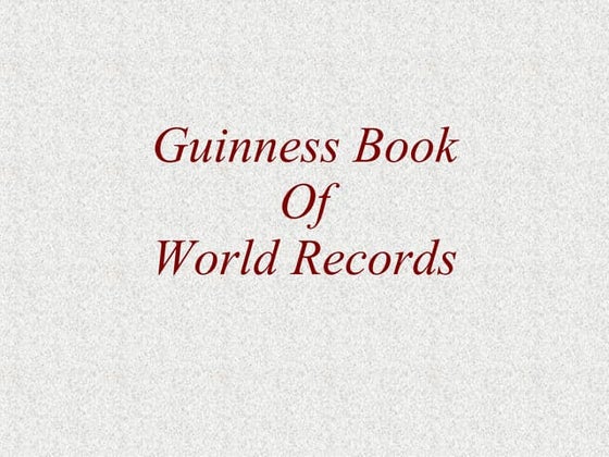 Guinness World Records | KEY | Sports