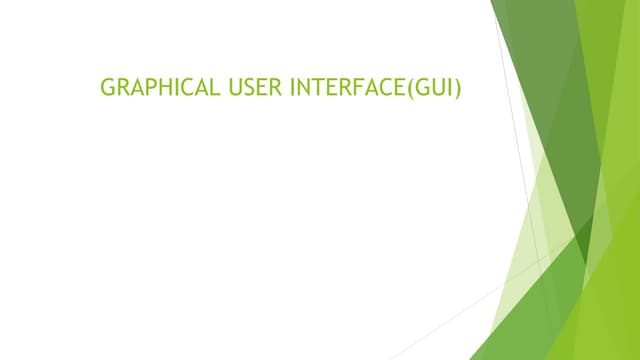 User Interface-Advantages and Disadvantages of each type of user ...