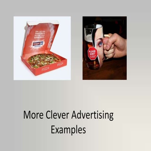 Creative and Clever Advertising Part 3- (Ambient Advertising) | PPTX