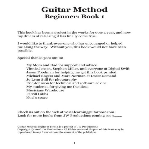 Guitar book-preview | PDF