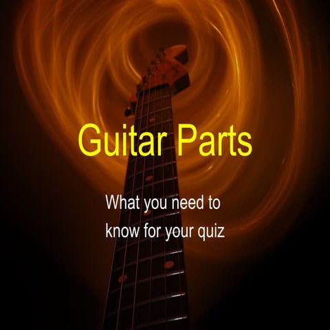 Guitar intro | PPT