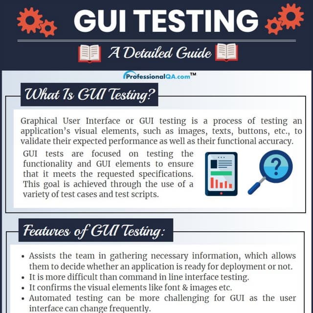 A detailed guide to GUI Testing | PDF | Technology & Computing