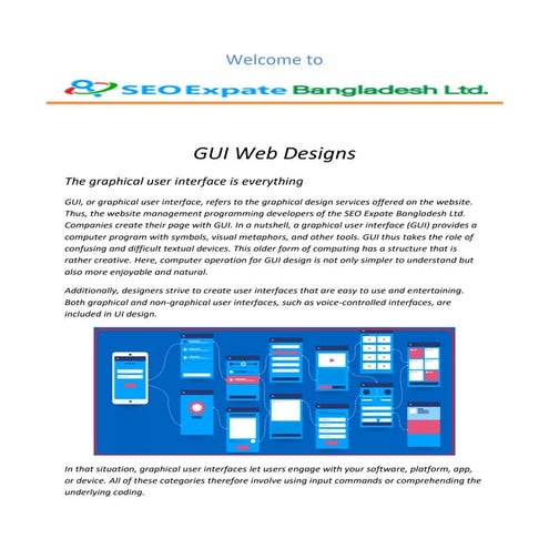 GUI Web Designs.pdf | Computing | Technology & Computing