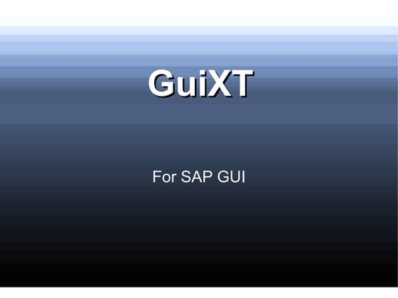 SAP ABAp module Pool programming give by Rahul Mehta | PPTX ...