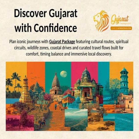 Explore Gujarat Through Professionally Curated Tour Packages | PPTX