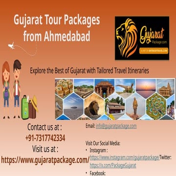 Gujarat Tour Packages from Ahmedabad – Best Deals on 2025 Trips ...