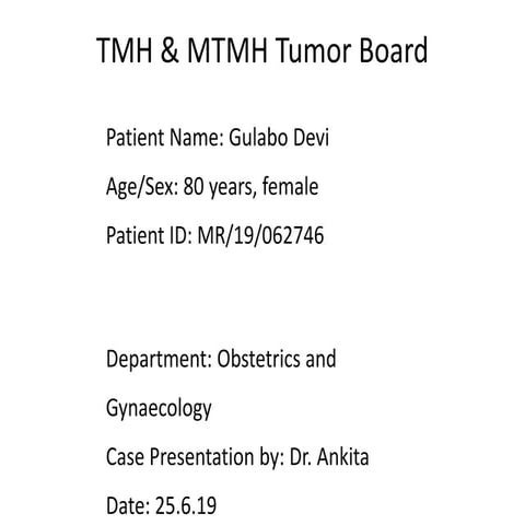 gulabo_devi_ca_cervix_finalll.pptxbbvvdff | PPT