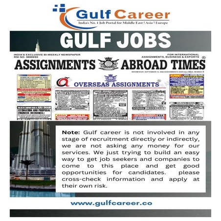 gulf job | PDF