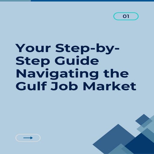 Step-by-step guide to get job in gulf countries | PDF