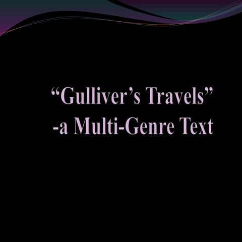 Gulliver’s travels | PPTX
