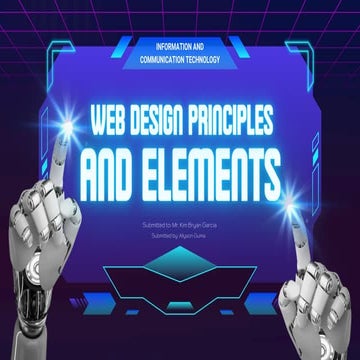 Web Design Principles and Elements | ICT-PROJECT.pdf