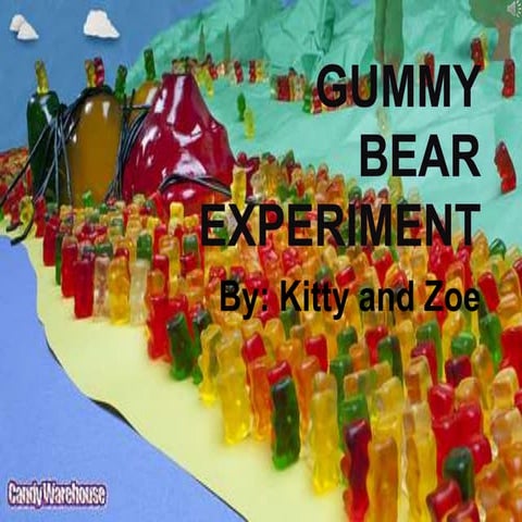 Gummy bear experiment | PPTX