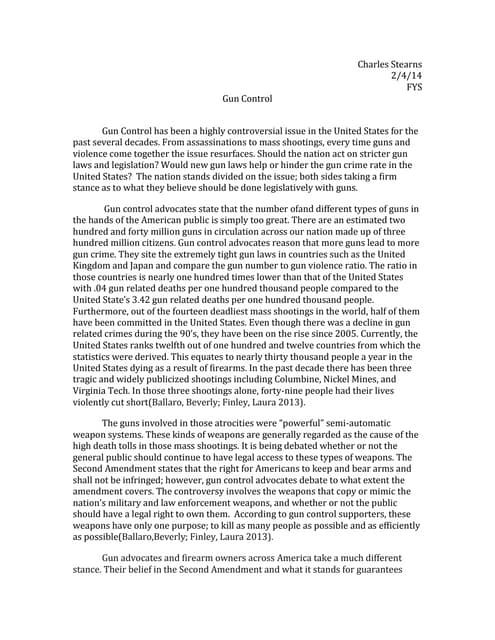 Gun+control+presentation | PPT