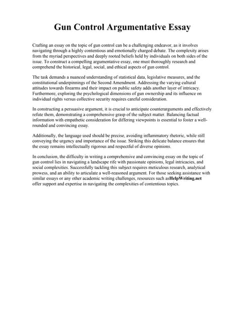 Gun Control Debate Essay.pdf