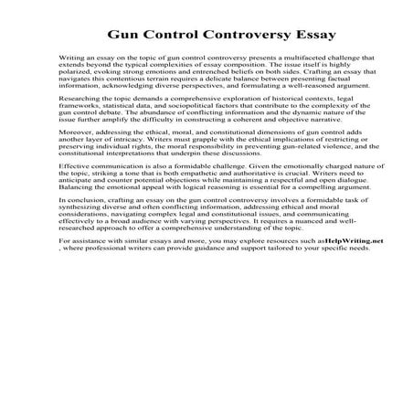 Gun Control Argumentative Essay.pdf