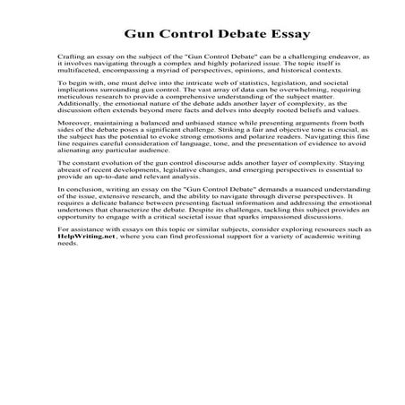 Gun Control Debate Essay.pdf
