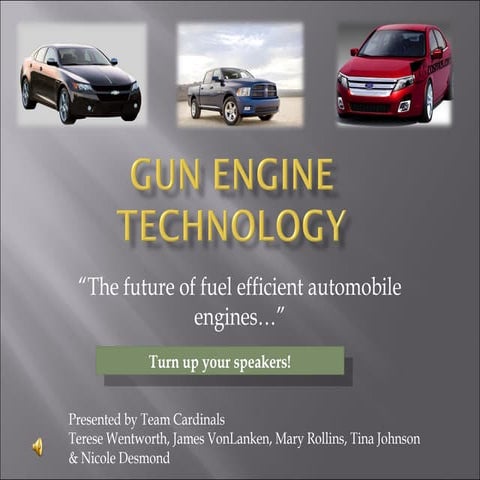 Gun Engine Technology | PPT