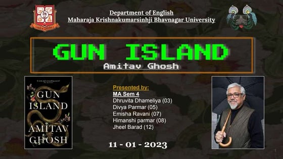 Gun Island | Thematic Study | PPT