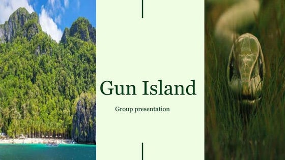 Gun Island | Thematic Study | PPT
