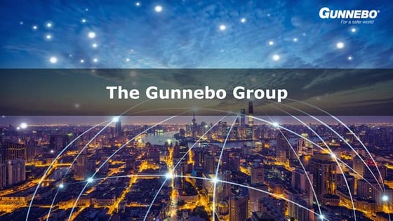 Gunnebo Danmark presentations