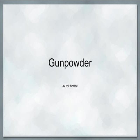 Primer & Propellant | PPTX