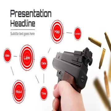 Gun Control Presentation Template | PDF